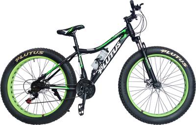 Plutus Super Fat Bike with 21 Gears Multi Speed, Fat Cycle with Dual ...