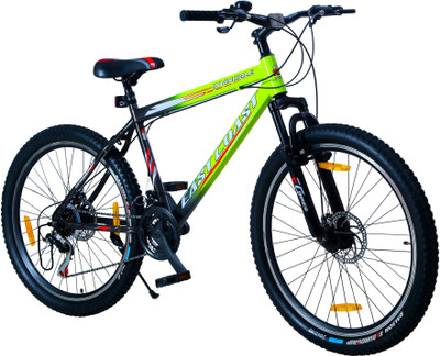 EAST COAST INVINCIBLE PRO 21 SPEED /Hardtail 26 T Mountain 21 Gear Green 26 T Mountain Cycle(7 ...