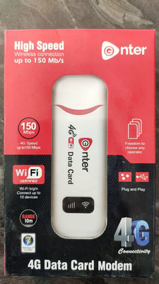 Enter USB Modem Tri Band 150Mbps 4G LTE Dongle Stick Data Card 2G/3G/4G ...