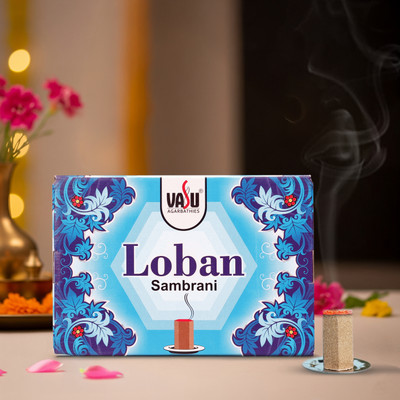 Cycle Pure Vasu Loban Stem Sambrani, 70N Box Guggul Dhoop Lowest Price ...