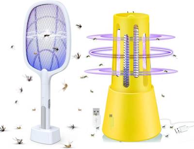 Vozica Mosquito Bats Racket Killer Rechargeable Handheld Electric Fly ...