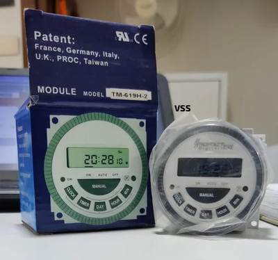 Divinext TM619H-2 30A 4PIN 230VAC Frontier Digital Timer Programmable ...