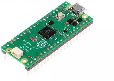 IDUINO Raspberry Pi Pico H Pico with Headers Soldered Micro Controller ...
