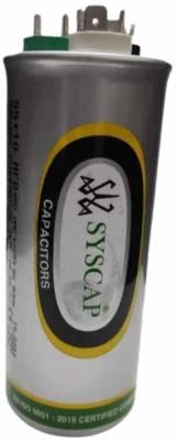 M&M HARIS 55+6 MFD SYSCAP Capacitor 450V for ( 2 Ton ) Air conditioner ...