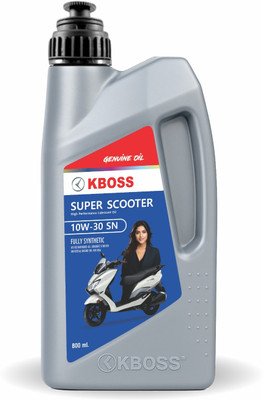 KBOSS Super Scooter | 10W-30 SN| BS6 Full-Synthetic Engine Oil(800 ml) Lowest Price in Online ...