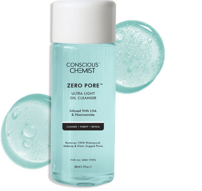 Conscious Chemist Zero Pore Ultra Light Oil Cleanser | Pore Cleansing ...