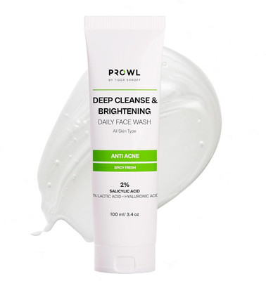 PROWL By Tiger Shroff Facewash 2% Salicylic Acid |Brightening Deep ...
