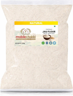 MOBILE CHAKKI Jau Aata Barley Flour Cool Ground Low GI Healthy Flour(0. ...