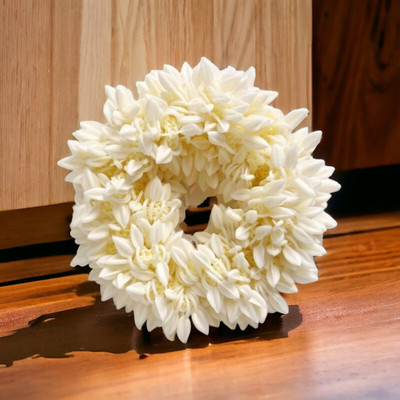 MICLAC Hair bun gajra flower juda,Artificial hair bun gajra flower juda ...