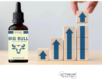ACTIWOW Big Bull Oil for Bold Goals Hair Oil(30 ml) Lowest Price in ...