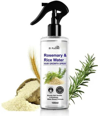 EI PADRE Rosemary Hair Spray Infused & Rice Water for Hair Growth ...