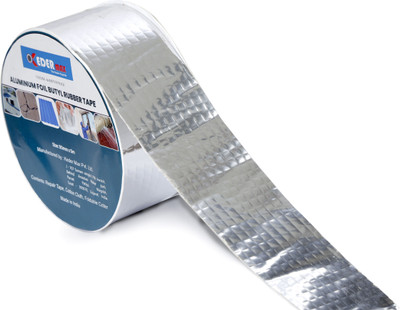 Keder max Super Strong Waterproof Permanent 5 m Butyl Tape(Silver Pack ...
