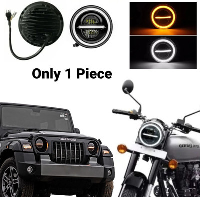 ciyaram LED Headlight for Mahindra Thar Lowest Price in Online , India ...