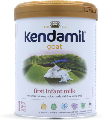 Kendamil Goat First Infant Milk, British-made Goat Milk-Based Formula ...