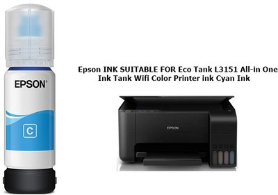 EPS ORIGINAL Epson L3151 All In One Ink Tank WIfI Color Printer Cyan ...