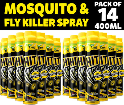 Hit Flying Insect Killer - Mosquito & Fly Killer Spray(14 x 400 ml ...