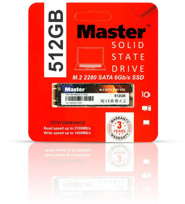 Master Memory 512GB-M.2-SATA-SSD 512 GB Desktop, Laptop, All in One PC ...