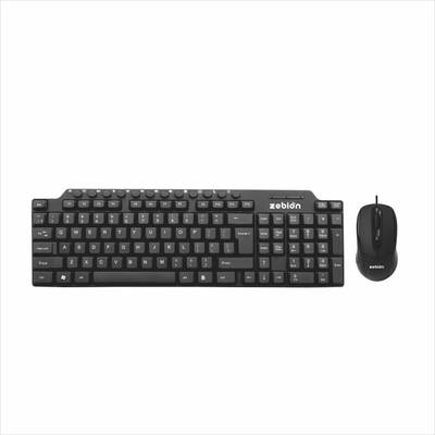 zebion Viking Wired Keyboard + Wired Optical Mouse Combo Set - Price ...