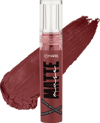 MARS Matte Muse Mousse Lipstick(FIERCE STAR, 3 ml) - PaisaWapas