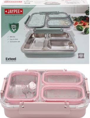 JAYPEE Insulated Three Cavity Steel 3 Containers Lunch Box - Price History