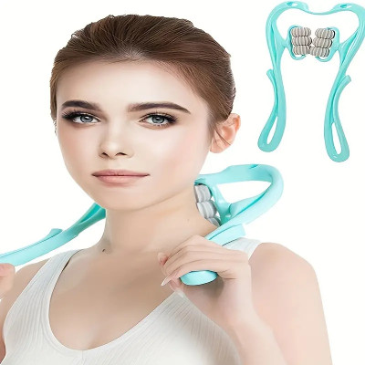 GJSHOP Tool Relaxer Handheld Roller Therapy Neck Acupoints 360 ...