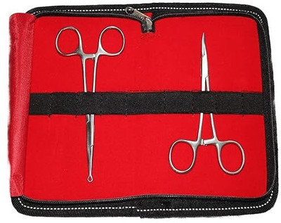 Forgesy Stainless Steel Vasectomy NSV Kit Medical Equipment Combo ...