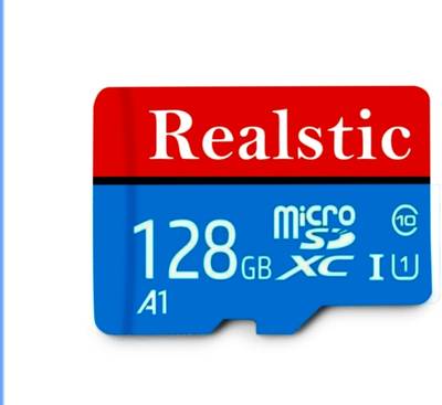 Realstic Ultra high speed 128 GB MicroSD Card Class 10 130 MB/s Memory ...