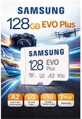 SAMSUNG MB-MC128DA/APC EVO Plus 128 GB MicroSDXC Class 10 131 MB/s ...