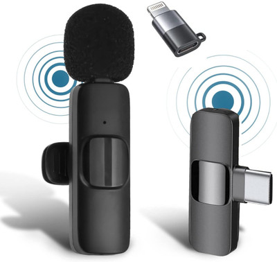 MAK Collar Mic for YouTube, Vlogging for Type C/iOS/PC Wireless ...