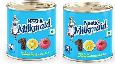 NESTLE MILKMAID Sweetened Condensed Milk Milk Powder(400 g, Pack of 2 ...