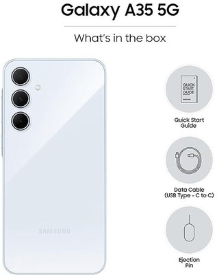 Samsung Galaxy A35 (Light Blue, 128 GB)(8 GB RAM) Lowest Price in ...