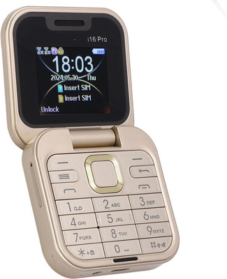 Fuziqra Rock X Flip Dual Sim Keypad Mobile with 1.8"Display Flip/Fold ...