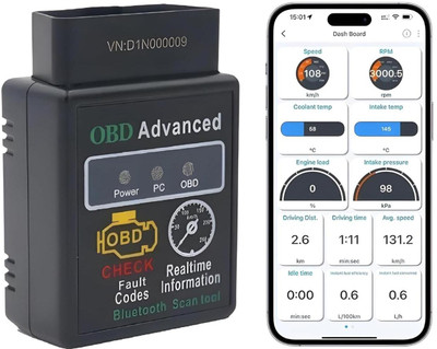 Mr fix Wireless Engine Fault Detector Auto Car Scanner OBDII OBD2 ...