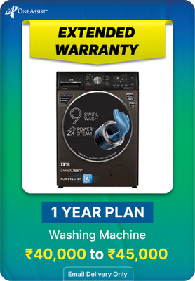 MRP [INR 40,001 to INR 45,000] Washing Machine Extended Warranty 1 Year ...