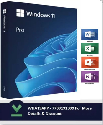 MICROSOFT Windows 11 Pro Retail License 32/64 Bit (1 User/PC, Lifetime ...