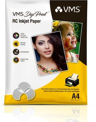 VMS DigiPrint Glossy A4 Photo Paper (1 x 20 Sheets) 240 gsm Photo Paper ...