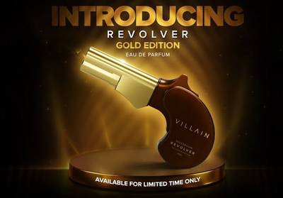 VILLAIN Revolver gold edition perfume Eau de Parfum - 100 ml - Price ...