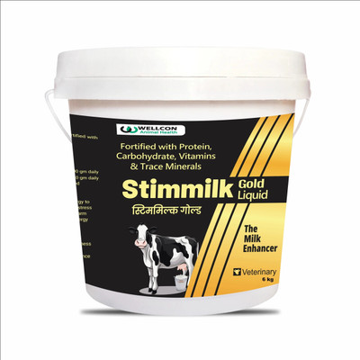Wellcon Animal Health Stimmilk Gold Liquid Milk Enhancer for Cattle ...