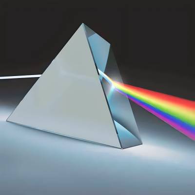 Chetan M.s Glass Prism Diy Reflection Prisms Equilateral Prism, 50X50 ...