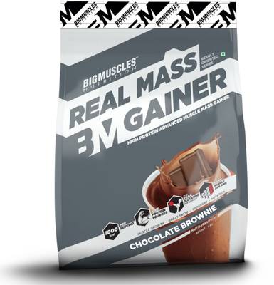 BIGMUSCLES NUTRITION Real Mass Gainer | High Protein Muscles Mass ...