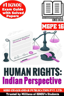 IGNOU MGPE 16 Help Book Human Rights: Indian Perspective (IGNOU Study ...