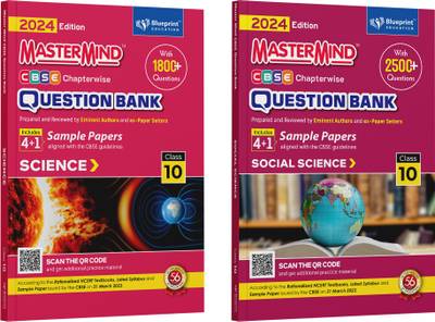 Mastermind CBSE Class 10 Question Bank SCIENCE & SOCIAL SCIENCE For ...