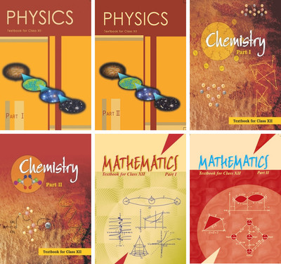 NCERT Books For Class 12th(Physics Part-1&2, Chemistry Part-1&2, Mathematics Part-1&2) | Set Of ...