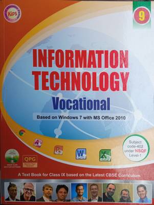 Information Technology A Textbook For Class 9 Based On The Latest CBSE ...