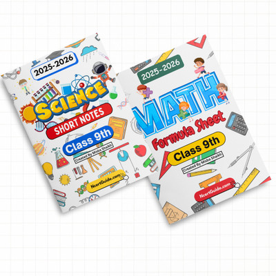 Class 9 Maths Formula Sheet + Science Short Notes Combo | Handwritten ...
