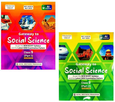 Goyal Gateway To Social Science (Part 1 And 2) For Class 9 - Effective ...