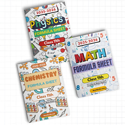 Class 12 PCM Formula Sheet Combo | Physics, Chemistry & Maths ...