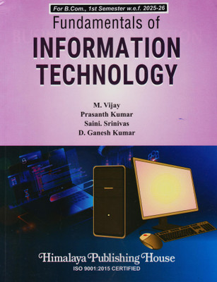Fundamental Of Information Technology For B.Com 1st Semester 2025-26 ...