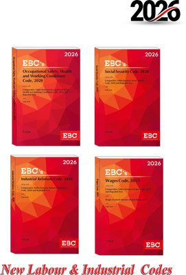 EBC's New Labour Codes | Set Of 4 Bare Acts | Updated On 21-11-2025 ...