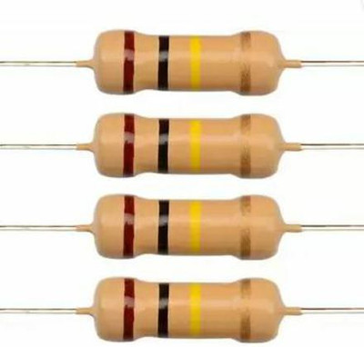 Ihc 100K ohm 1/2 Watt Resistor(pack of 25) Fixed Resistor(100 kilo ohm ...